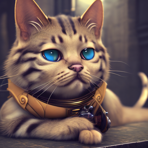 Openjourney prompt: steampunk cat, octane render, hyper - PromptHero