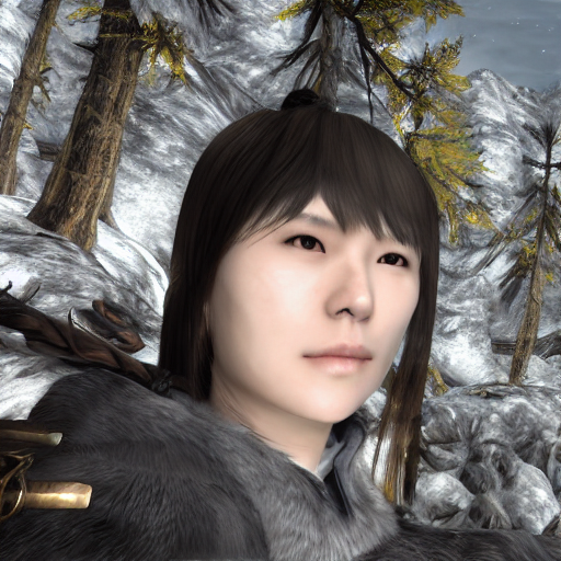 Stable Diffusion prompt: a korean girl in the Skyrim, - PromptHero