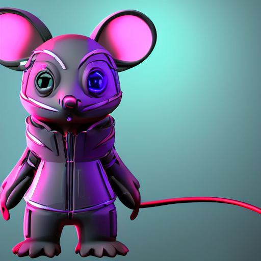 Stable Diffusion prompt: a cyberpunk mouse, in 8k, - PromptHero