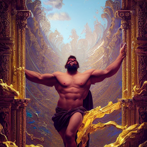 Stable Diffusion prompt: field of depth portrait of zeus - PromptHero