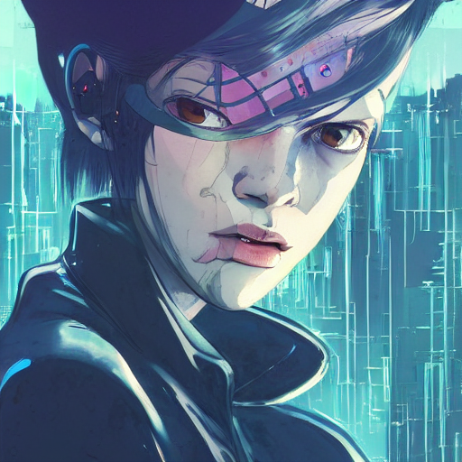 Stable Diffusion prompt: a study of cell shaded protrait - PromptHero