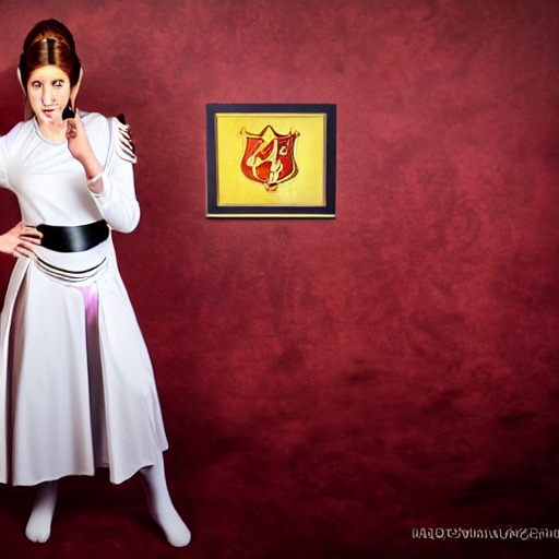 Stable Diffusion prompt: women dressed as Princess Leia, - PromptHero