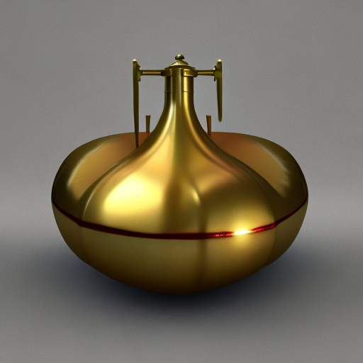 Openjourney prompt: 3D render, baroque alchemy artifact - PromptHero