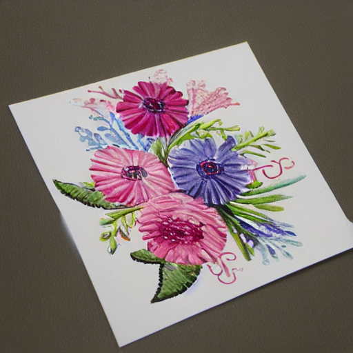 Stable Diffusion prompt: Floral designs for greeting - PromptHero